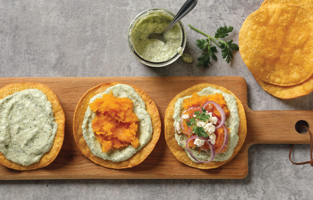 Roasted Squash Tostadas - Hello Canola
